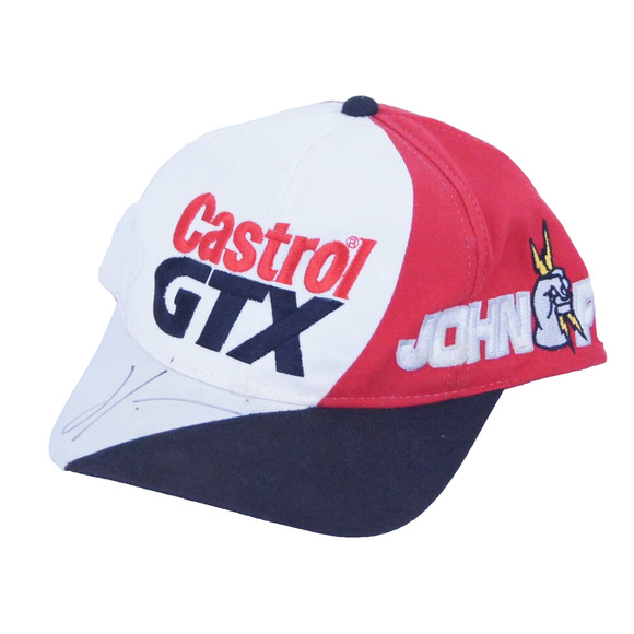 Kudzu | Accessories | Castrol Gtx John Force Signed Hat Black Red ...
